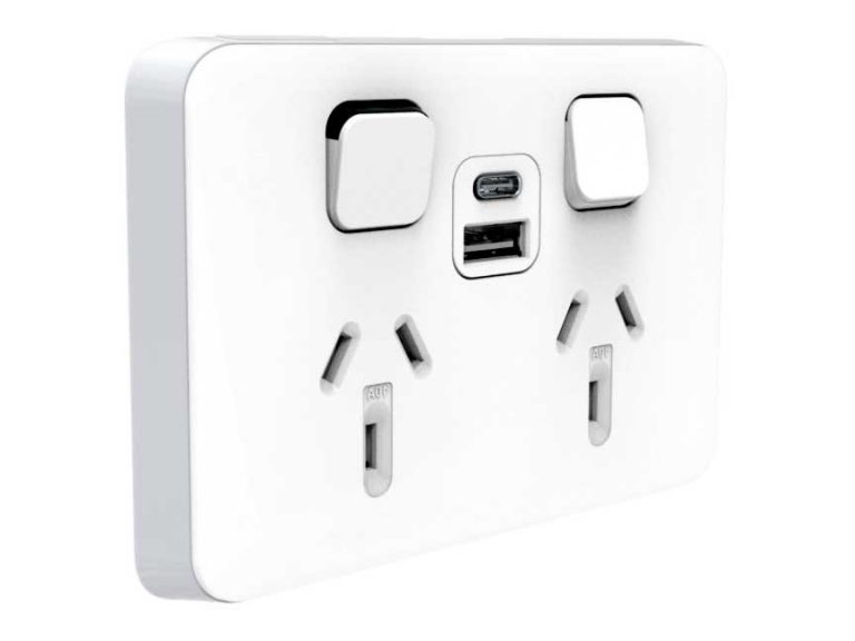 Clipsal Classic Double Power Point | Sleek, Reliable, Australian-Made ...